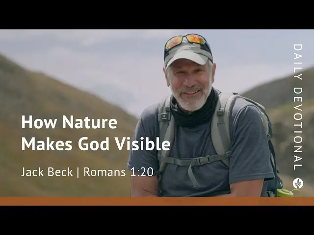 How Nature Makes God Visible
