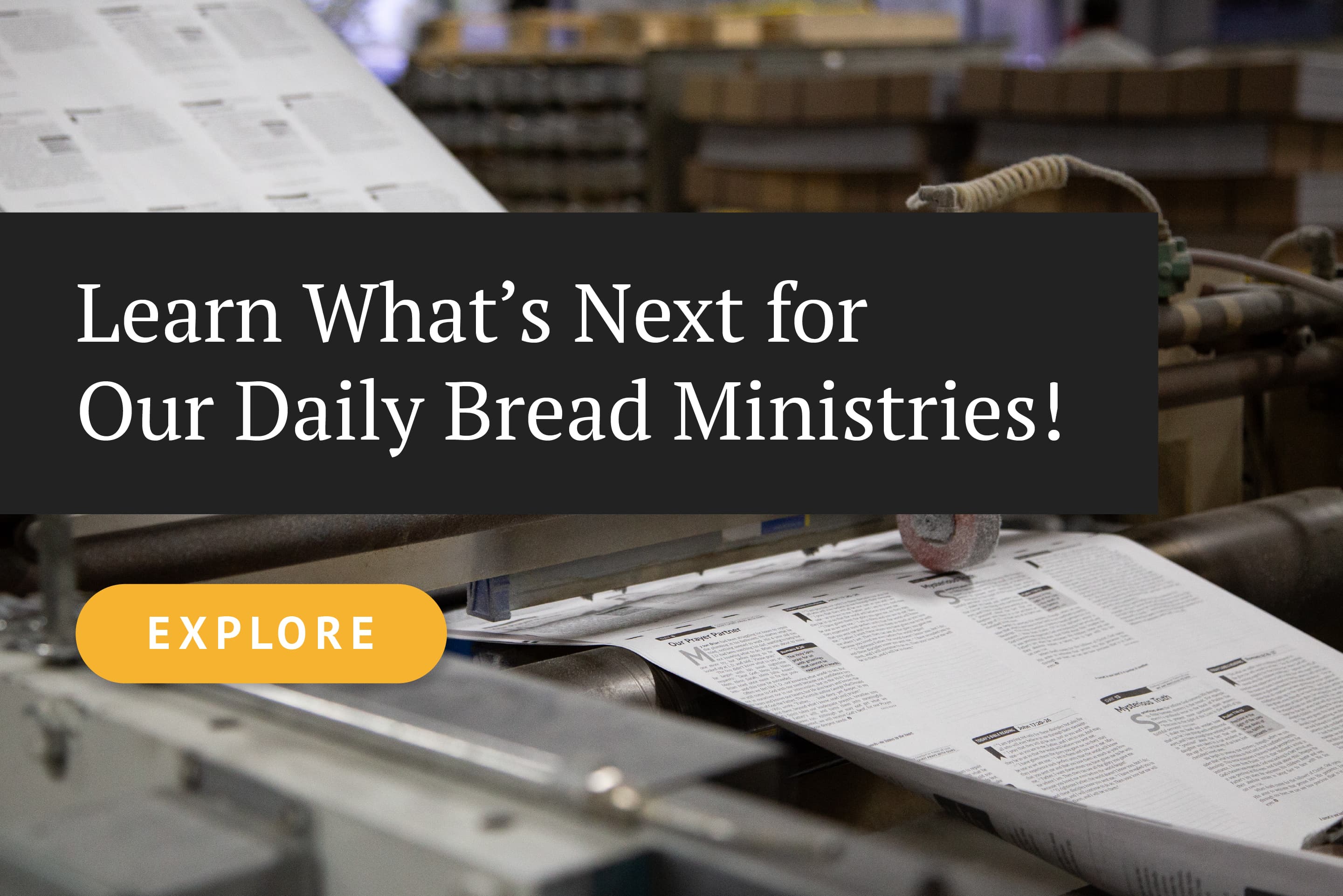 A Life Restored | Stories of Impact | Ministry Impact | Our Daily Bread Ministries