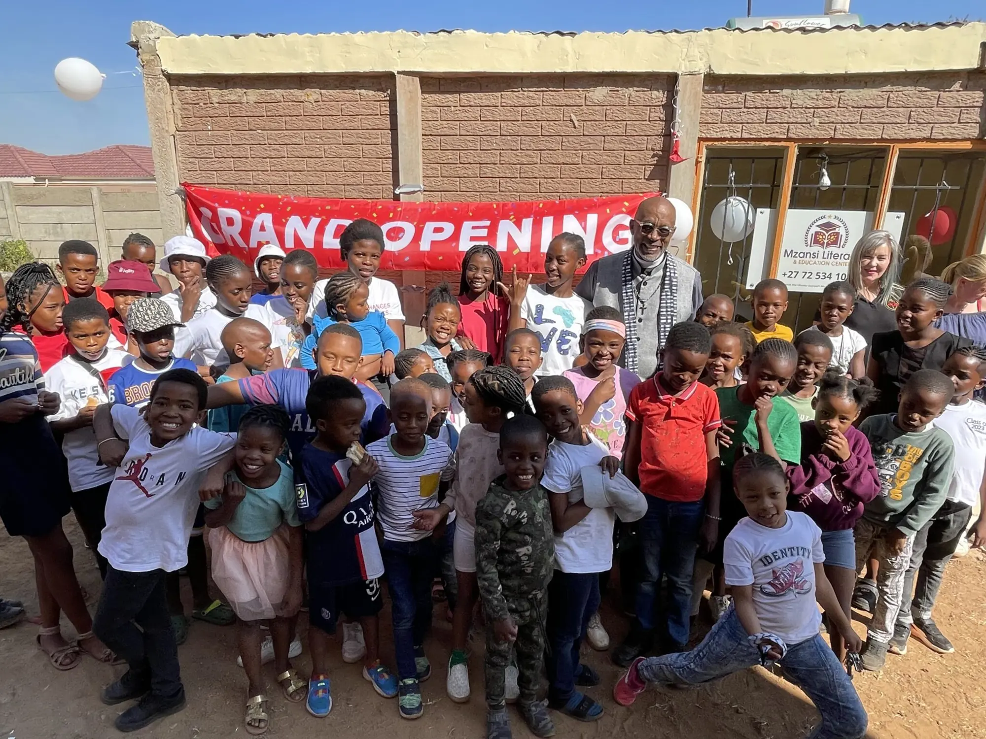 Florida Church Partners with ODBM to Create Johannesburg Literacy Center